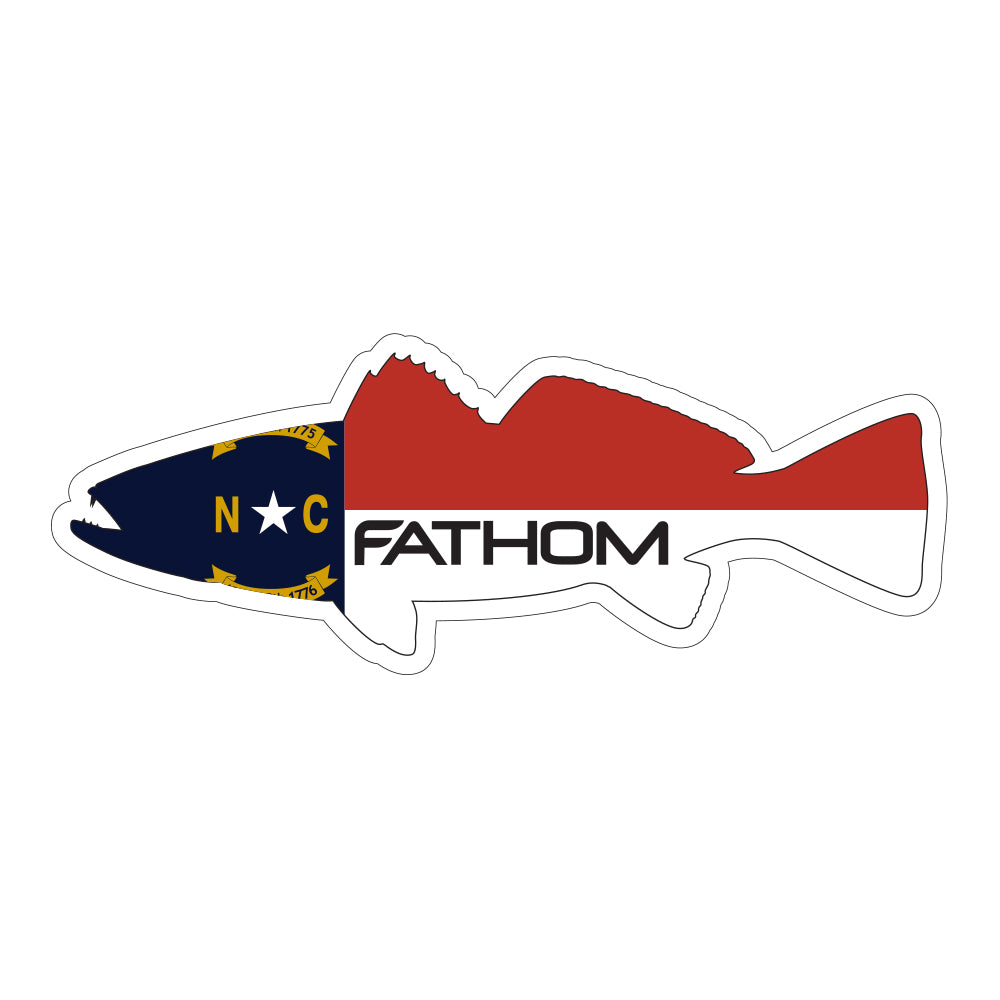 NC Trout Sticker – Fathom Offshore